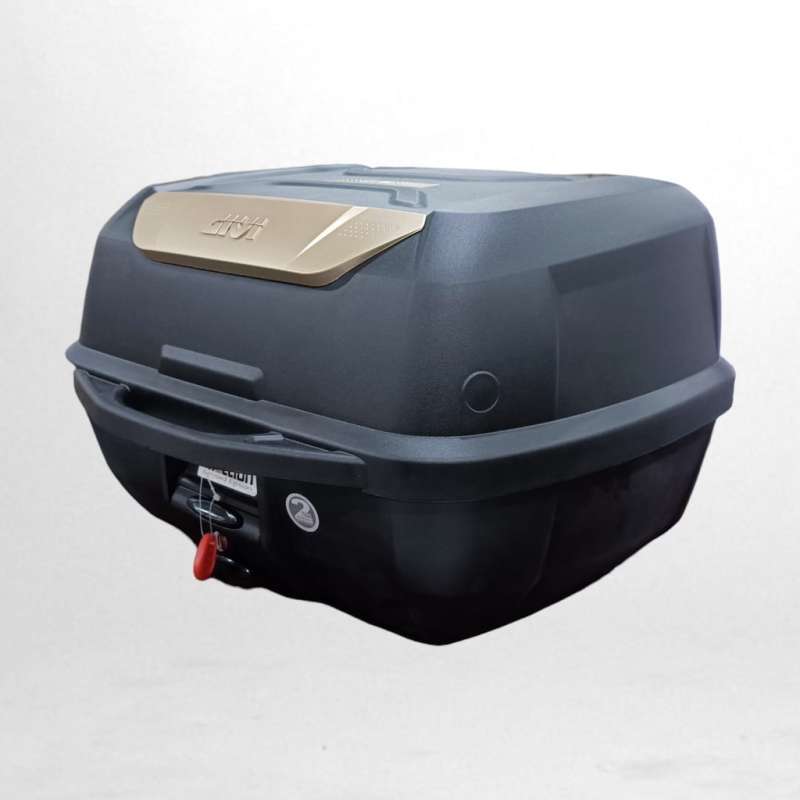 Promo Box Motor GIVI E43 GOLD Limited Edition Top Box 2 Helm Full Face ...
