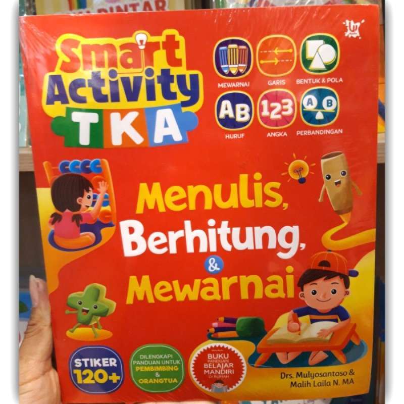 Promo Buku Smart Activity Tka Menulis Berhitung & Mewarnai Diskon 23% ...
