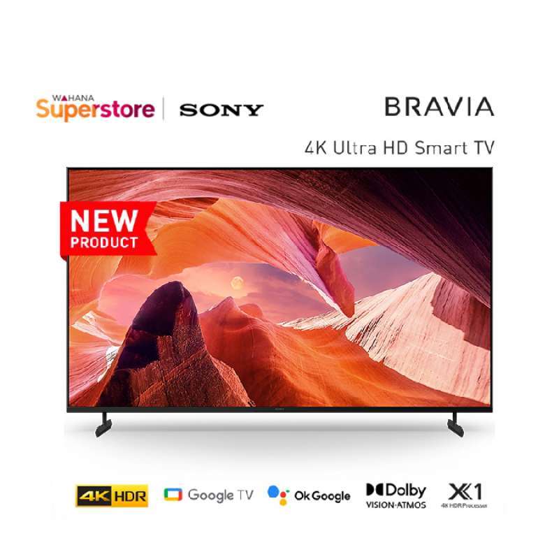 Promo Sony Bravia X80l Series 4k Ultra Hd Hdr Smart Google Tv 65 Inch - Kd 65x80l Diskon 14% Di ...