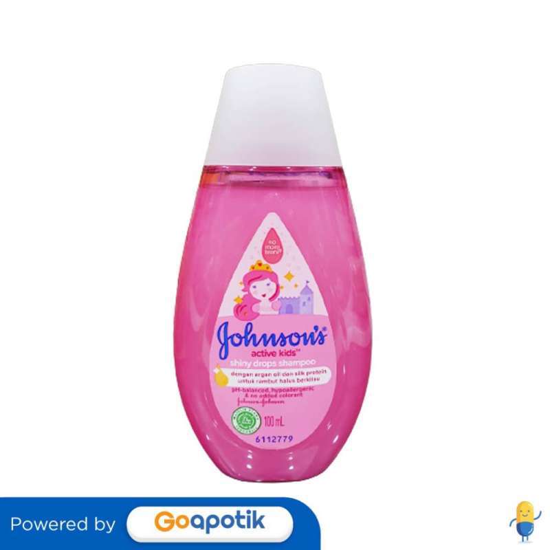 Jual Johnson's Active Kids Shiny Drop Shampoo 100 Ml Botol Di Seller ...