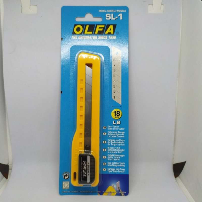 Jual Cutter 18mm Snap-off Blade Cutter Sl-1 Olfa Di Seller Galelleaa Shop - Wanasari, Kab ...