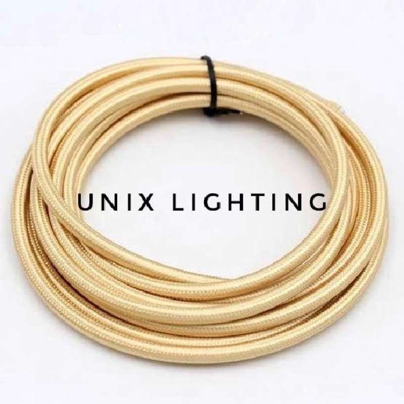 Jual Kabel Lampu Gantung Warna Gold (1 Pack/1 Meter) Di Seller Unix ...