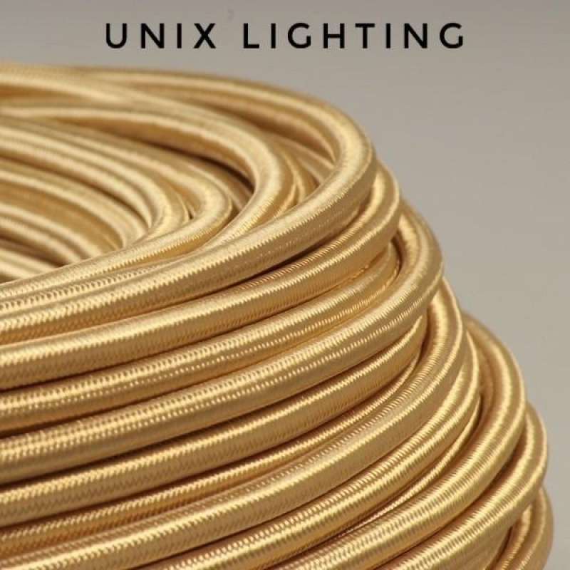 Jual Kabel Lampu Gantung Warna Gold (1 Pack/1 Meter) Di Seller Unix ...