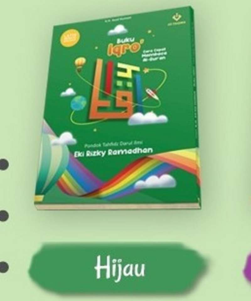 Jual Buku Iqro Custom Nama Kids/junior/anak A5 Latin Cara Cepat Baca ...