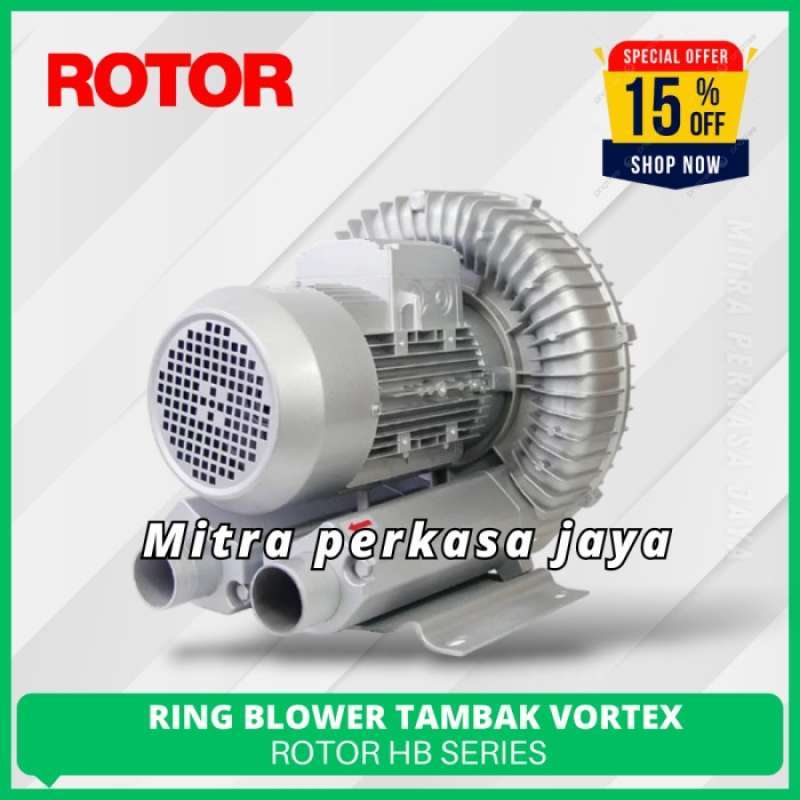 Jual Ring Blower Merek Rotor Vortex Hb-550 Ring Blower Tambak 220V di ...