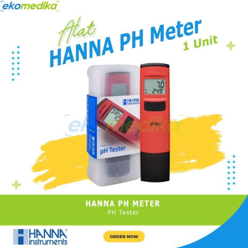 Promo Hanna Instrument Phep Tester / Hanna Ph Meter Diskon 23% di ...