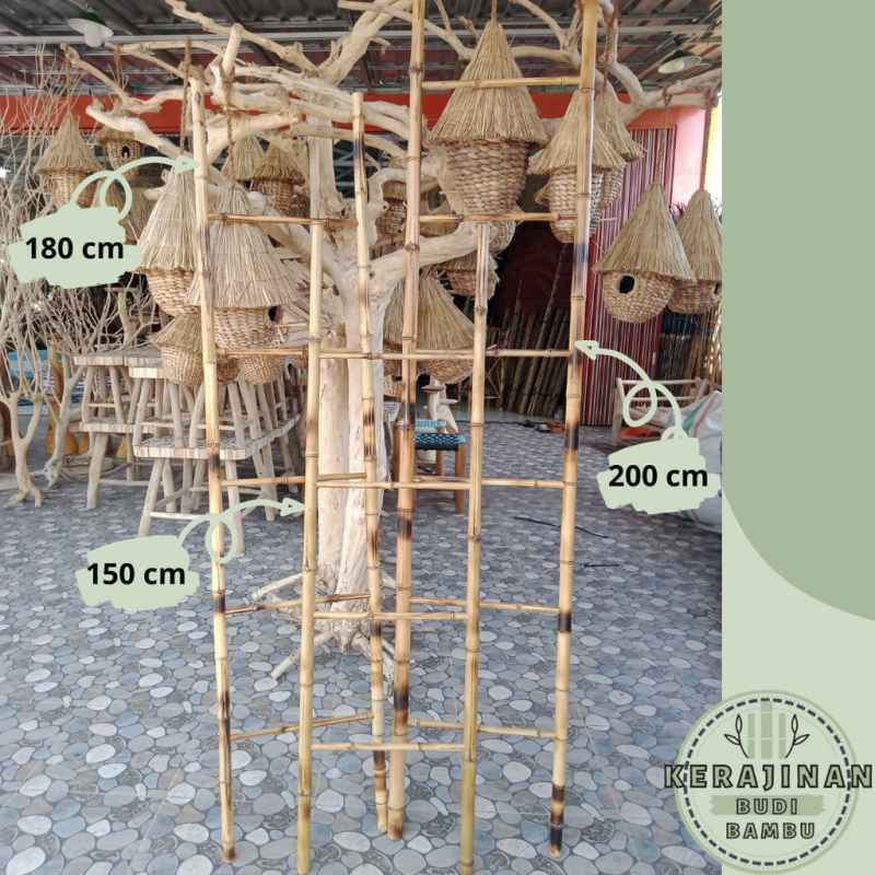 Promo Tangga Bambu Cendani 180cm / Cendani Bamboo Ladder / Tangga ...
