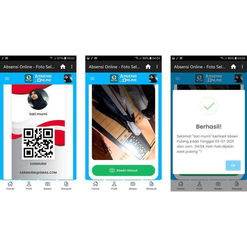 Promo Source Code Aplikasi Absensi Online Deteksi Lokasi Verifikasi