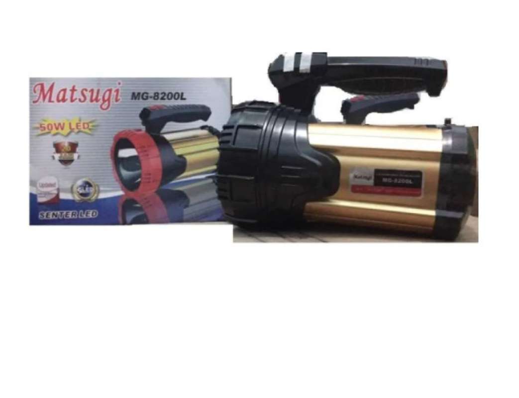 Promo Senter Jarak Jauh Jangkauan 2000 Meter Led 50 Watt Super Terang ...