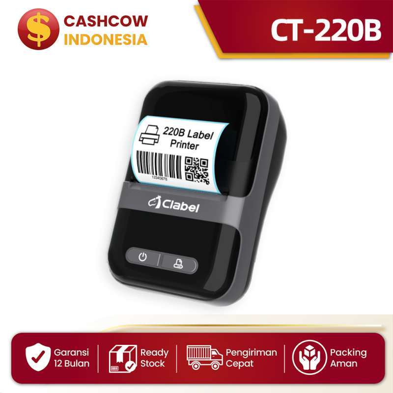 Jual Printer Label Barcode Portabel 220b Di Seller Cashcow Indonesia ...