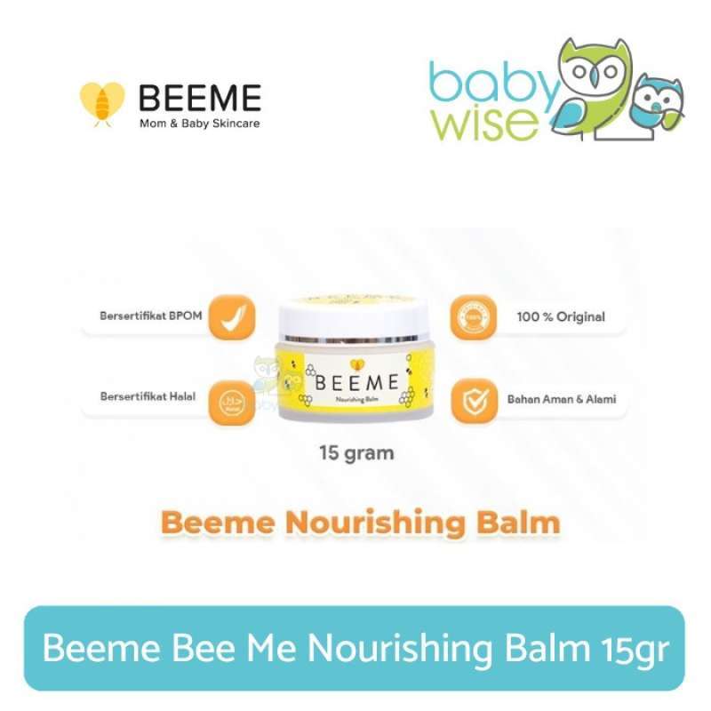 Jual Beeme Bee Me Nourishing Balm 15g - Skincare Ibu & Anak di Seller ...