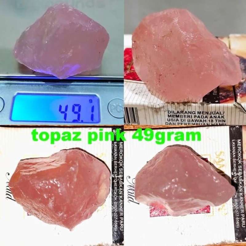 Jual Batu Topaz Natural Bongkahan Di Seller Stonemall - Bantan Timur ...