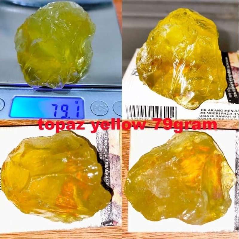 Jual Batu Topaz Natural Bongkahan Di Seller Stonemall - Bantan Timur ...