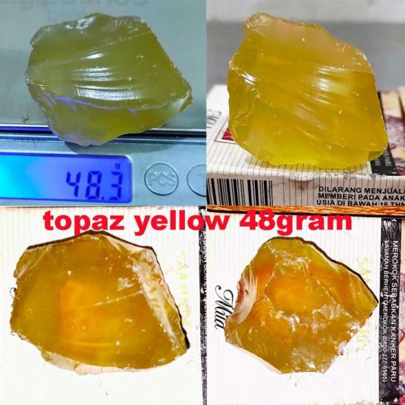 Jual Batu Topaz Natural Bongkahan Di Seller Stonemall - Bantan Timur ...