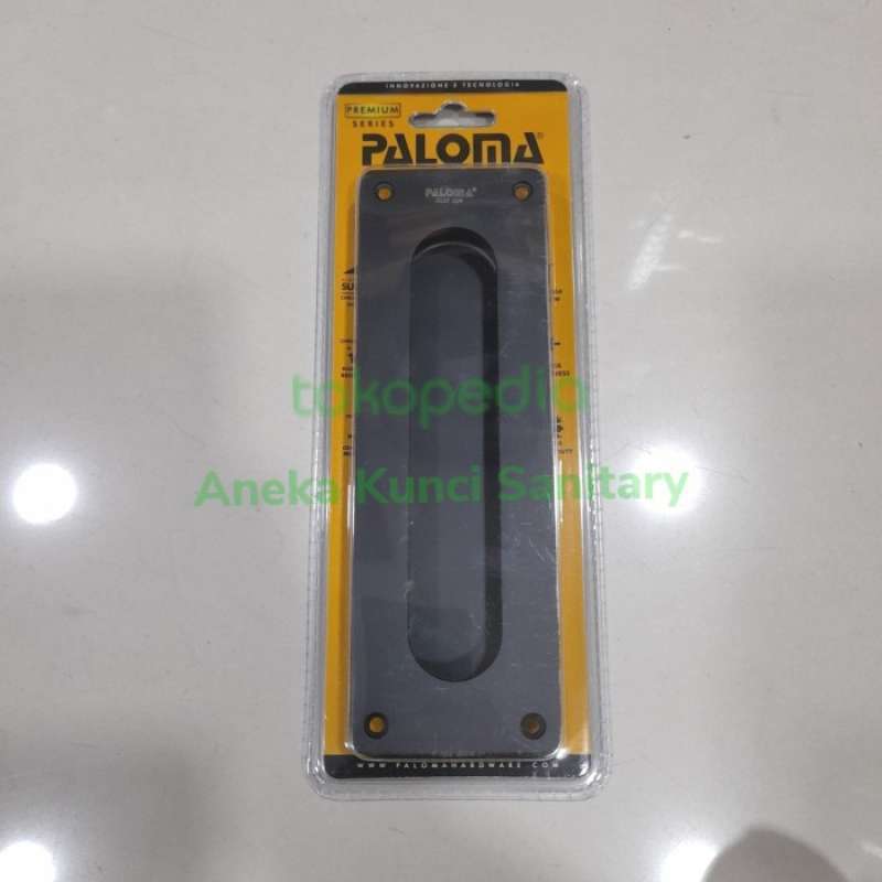 Promo PALOMA CMP 222 COMEN HANDLE TANAM PINTU GESER 18CM MATTE BLACK SUS 304 Diskon 23% di ...