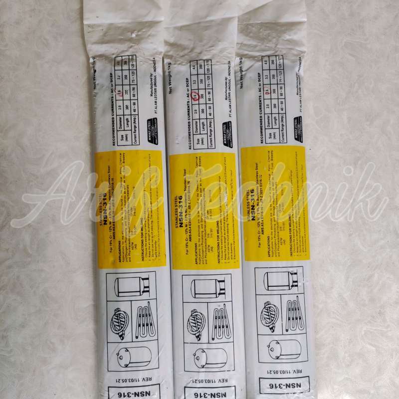 Jual Kawat Las Stainless Steel Nikko Steel Nsn316 2.6mm 1kg / Welding ...