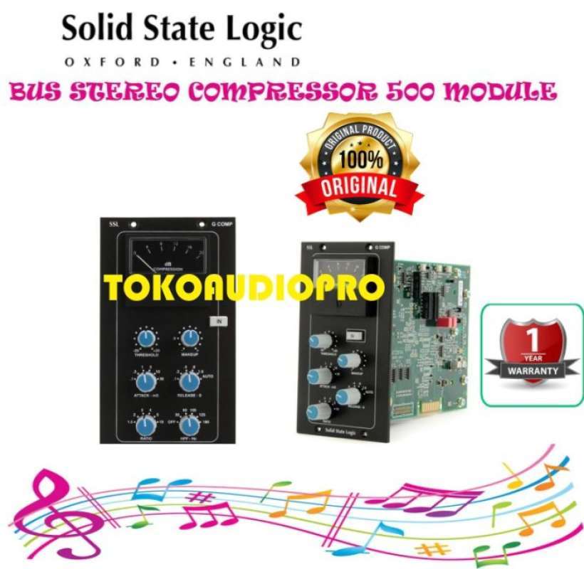 Promo Ssl Stereo Bus Compressor Series 500 Module Diskon 23% di Seller ...