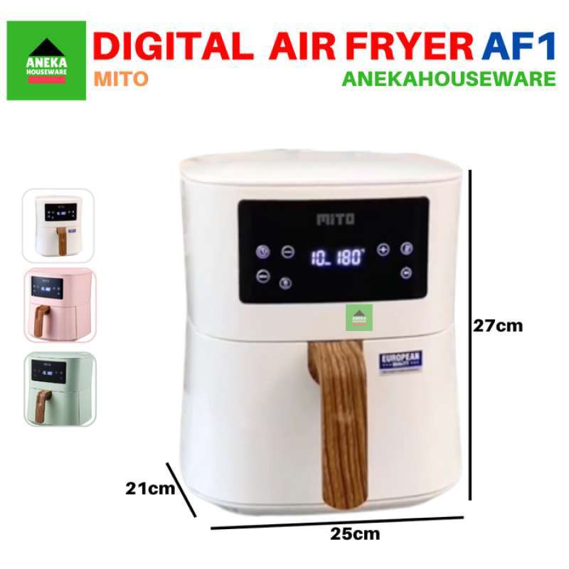 Jual Anekahouseware Digital Air Fryer Mito Af1 Di Seller Chaca ...