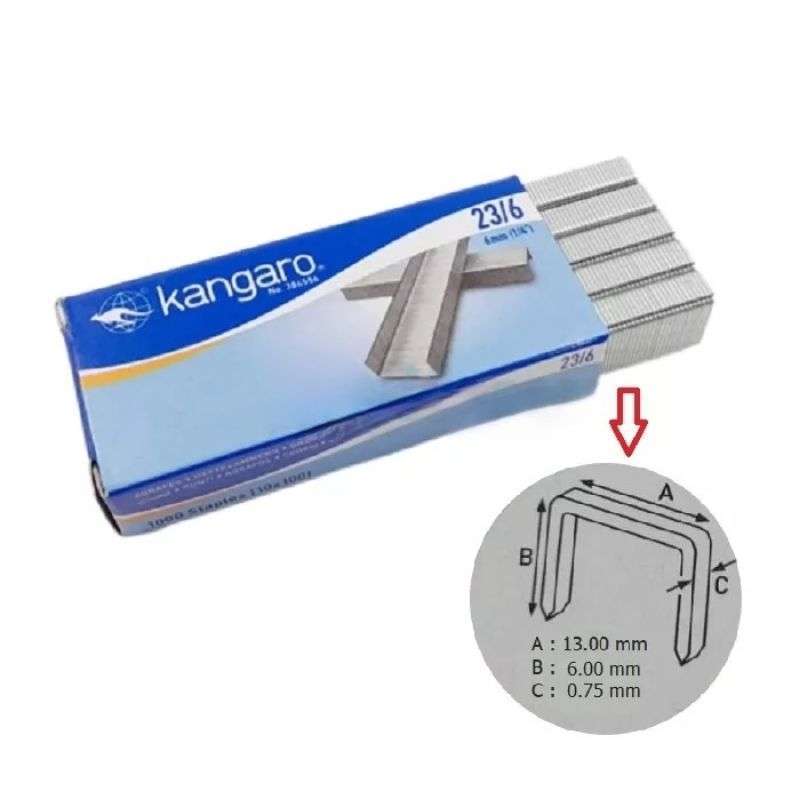 Jual Isi Necis/ Staples Kangaro 23/6 Di Seller Ju_mon - 15 Ilir, Kota ...