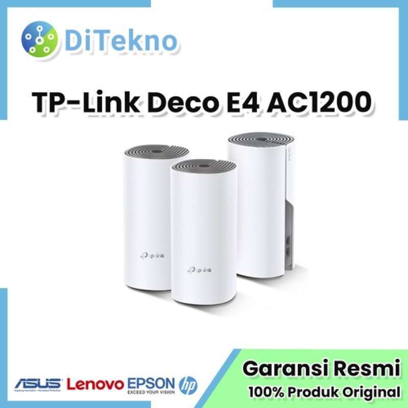 Jual Router Tp-link Deco E4 Ac1200 / 1 Pack / Mesh Wifi - Alat Internet ...