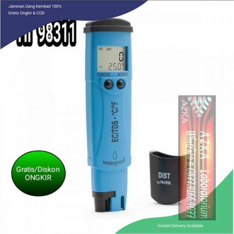 Promo Hanna instruments HI-98311 EC, TDS and Temperature Tester, Low ...