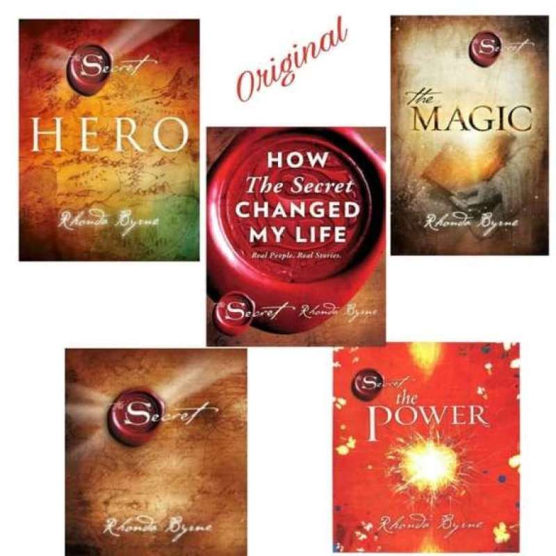 Promo Paket 5 Buku The Secret Magic Power Hero Changed My Life Rhonda ...