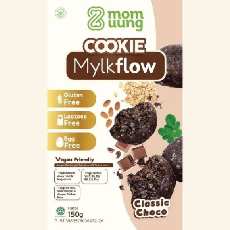 Jual MOM UUNG COOKIE MYLKFLOW KUKIS MOMUUNG PELANCAR ASI BOOSTER (150g ...