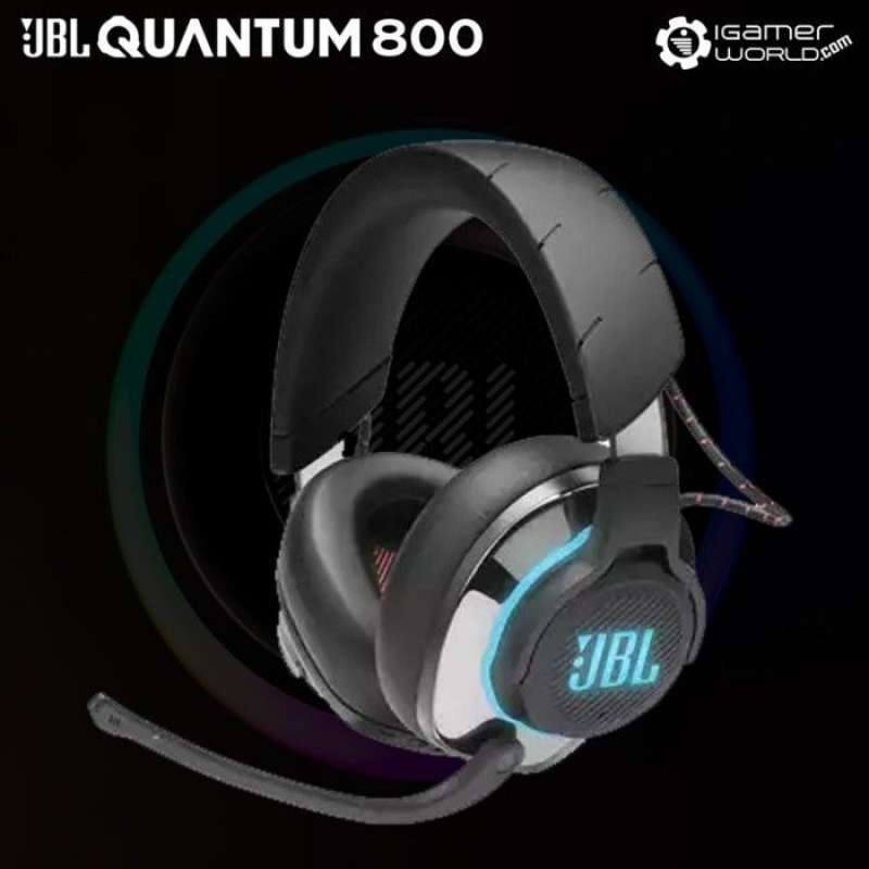 Jual JBL Quantum 800 / Q800 over-ear Wireless Bluetooth Gaming Headset ...