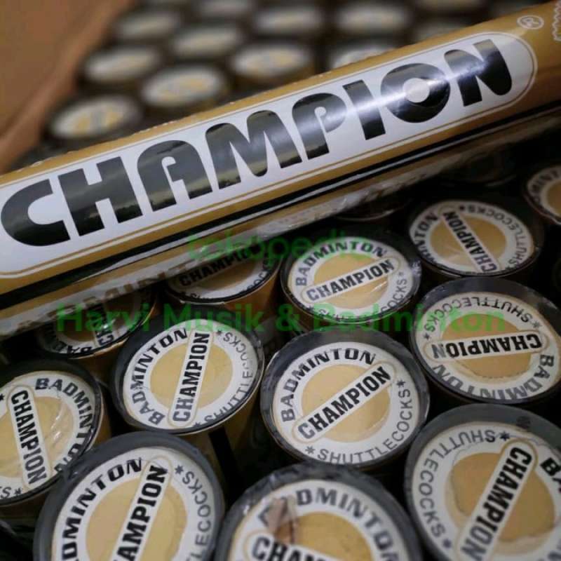 Jual Shuttlecock Kock Badminton Champion Gold Di Seller Manunggal Djaya ...