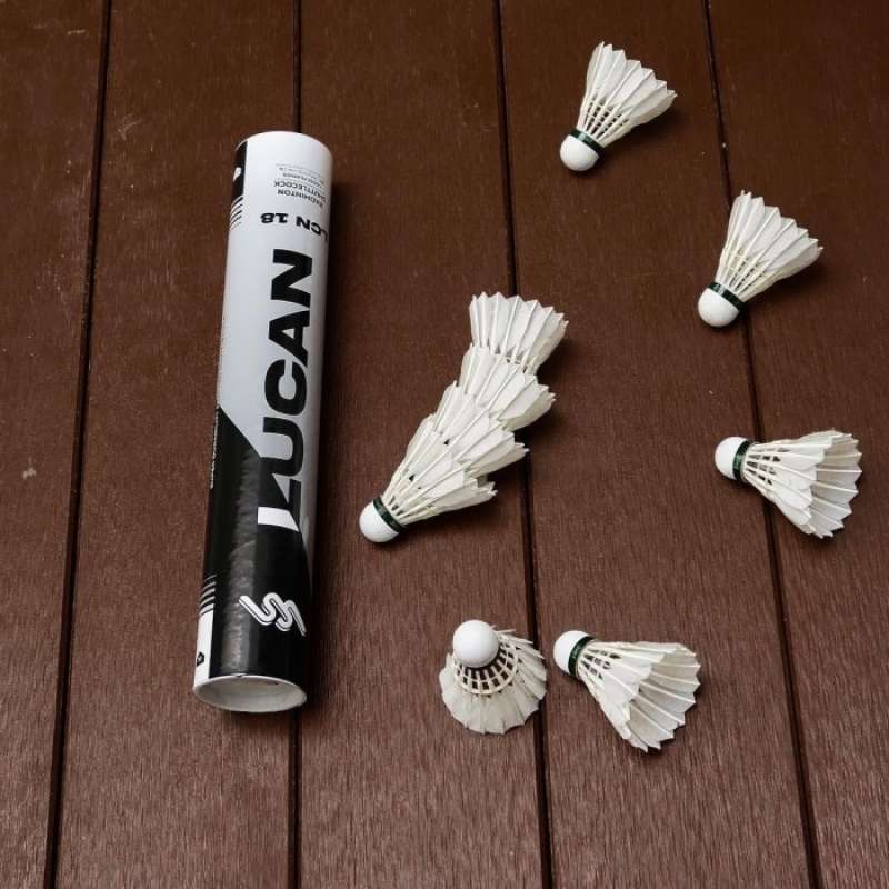 Jual Shuttlecock Lucan 3 In 1 Original Isi 12 Kok Badminton Bulutangkis ...