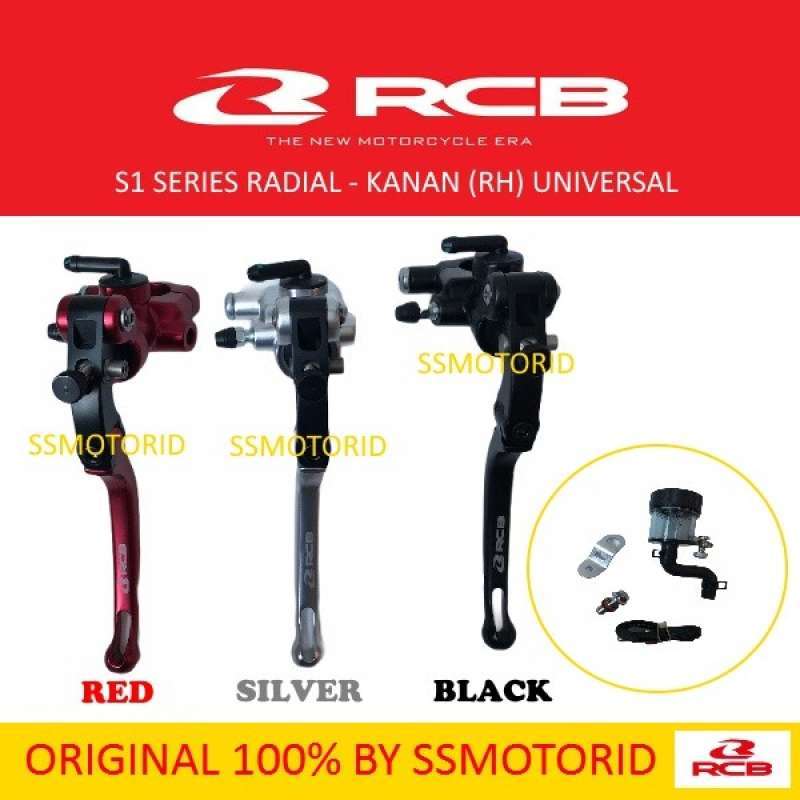 Jual Master Rem Handle Kanan Rcb S1 Radial 14mm Nmax Aerox Lexi Pcx Di ...