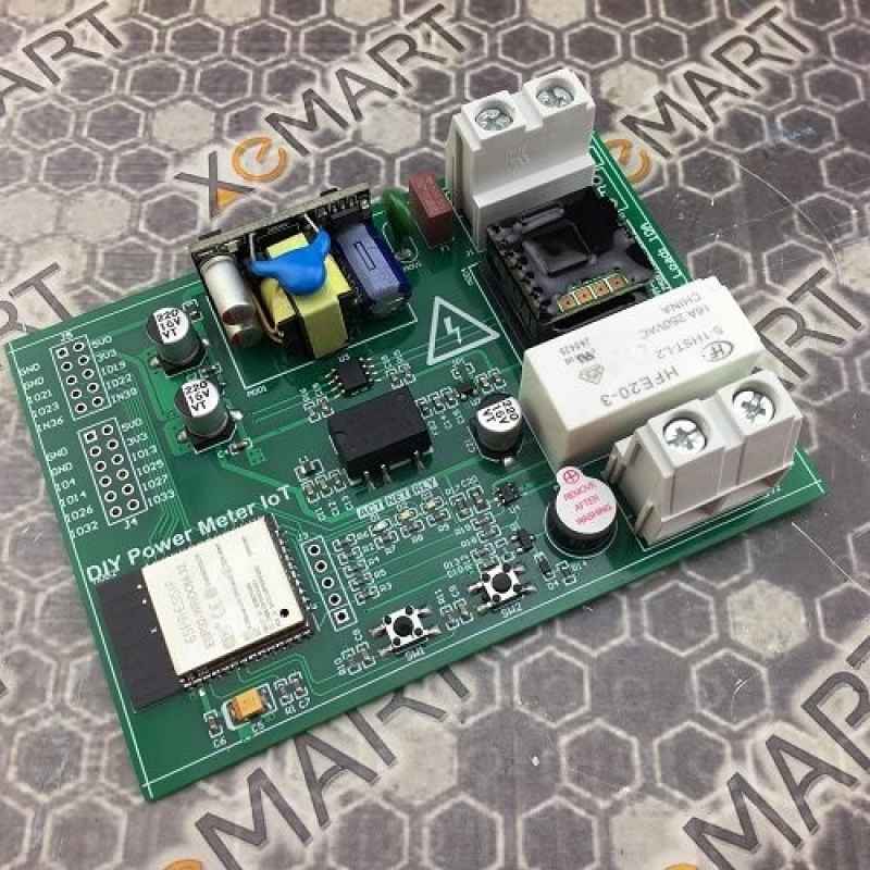 Promo Open Source Diy Power Meter Iot Single Phase Wifi Esp32 Axial 1496