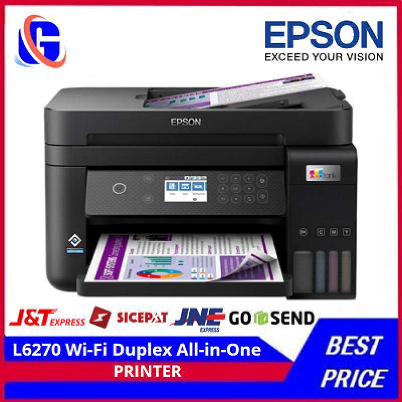 Promo Printer Epson L6270 L 6270 Wi-fi Duplex All-in-one Adf Pengganti ...