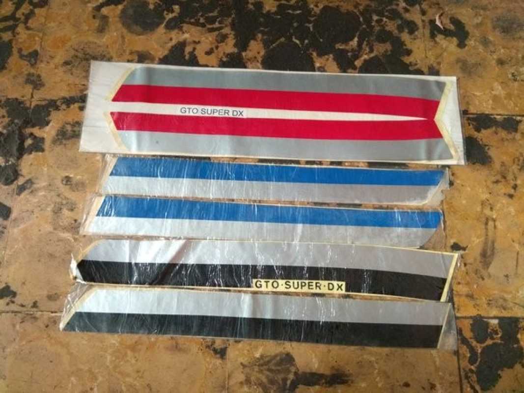 Promo - Stiker Stripping Striping Tangki Kawasaki Binter Gto Super Dx ...