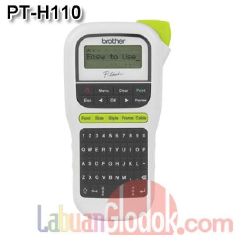 Jual Brother Printer Label Pt H110 Label Maker Original Murah - Harga Diskon April 2024 | Blibli