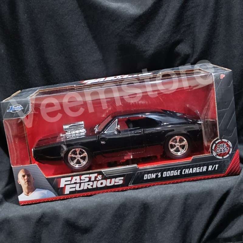 Promo Die Cast 1:24 Dodge Charger Rt Dominic Toretto [Jada] Fast And ...