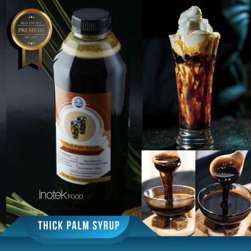 Jual Thick Palm Sugar Syrup / Sirup Gula Aren Cair Kental 1350 Gr Di ...