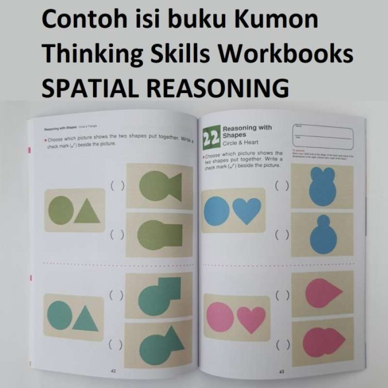 Promo Kumon Thinking Skills Workbooks Logic Creativity Children Books ...