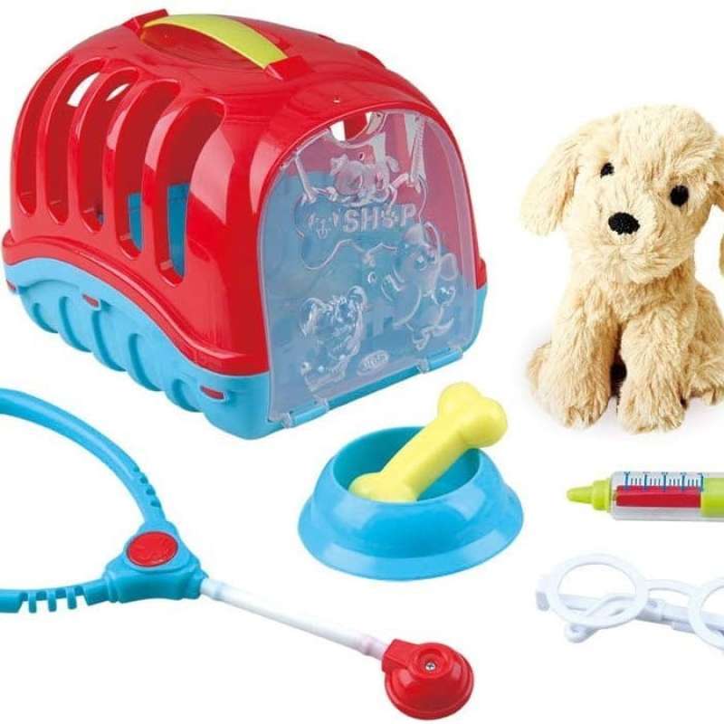 Promo Mainan anak pet care carrier playgo merawat anjing / kucing ...