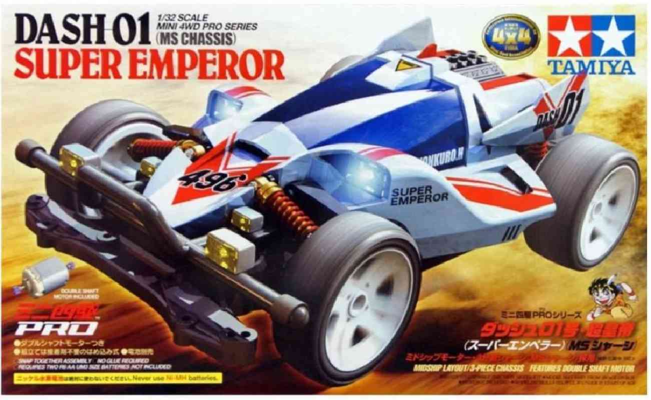 Jual Tamiya Mini 4WD Dash 01 Super Emperor (MS Chassis) di Seller Hacca ...