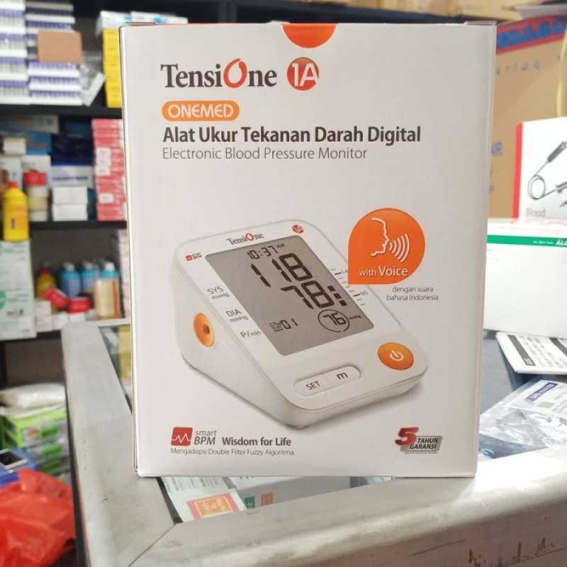 Promo Tensi One 1A Onemed / Tensimeter Digital Dengan Suara + Adaptor ...