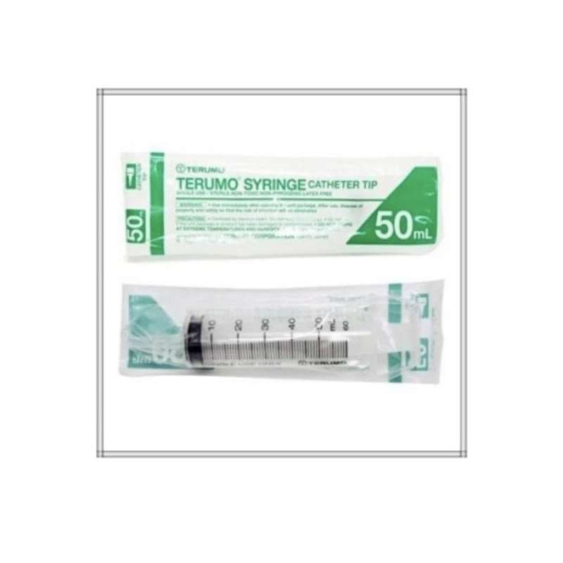 Promo Catheter Tip Terumo Syringe 50cc per box Diskon 23% di Seller Bea ...