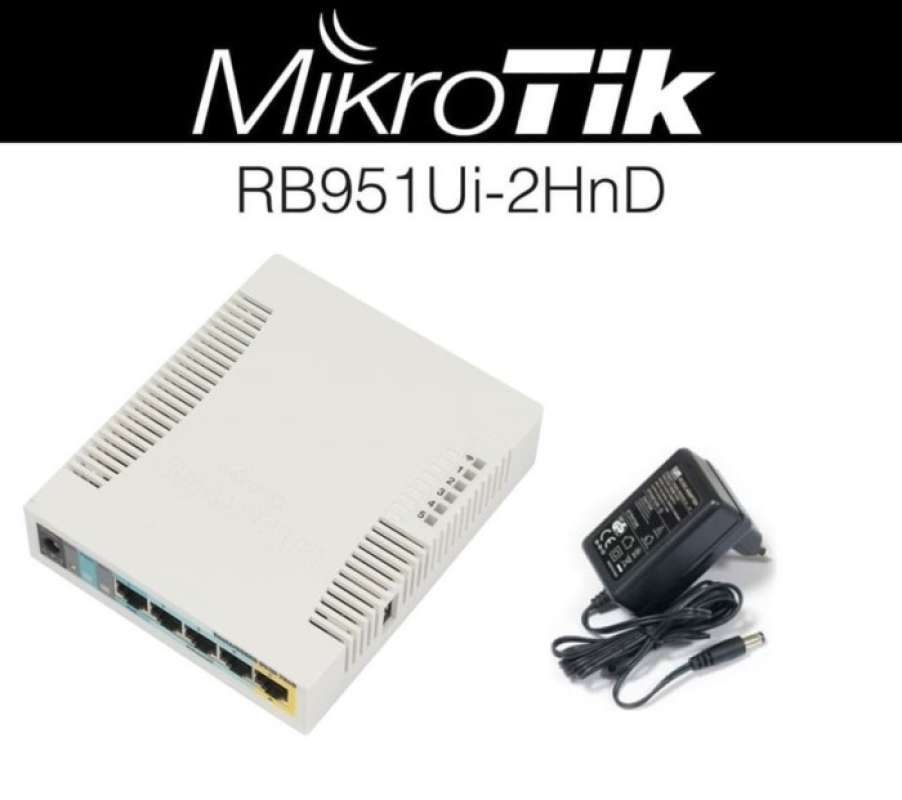 Promo Mikrotik Wireless Router Rb951ui-2hnd Diskon 23% Di Seller Gigaba ...