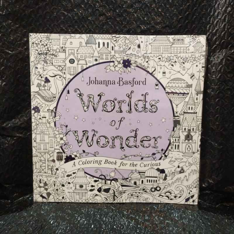 Promo worlds of wonder a colouring book for the curious by johanna ...