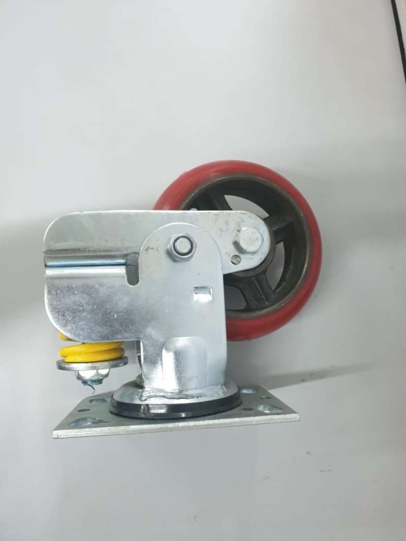 Promo Roda Per Spring Heavy Duty Trolley Pagar Gerobak 6 Inch Putar ...