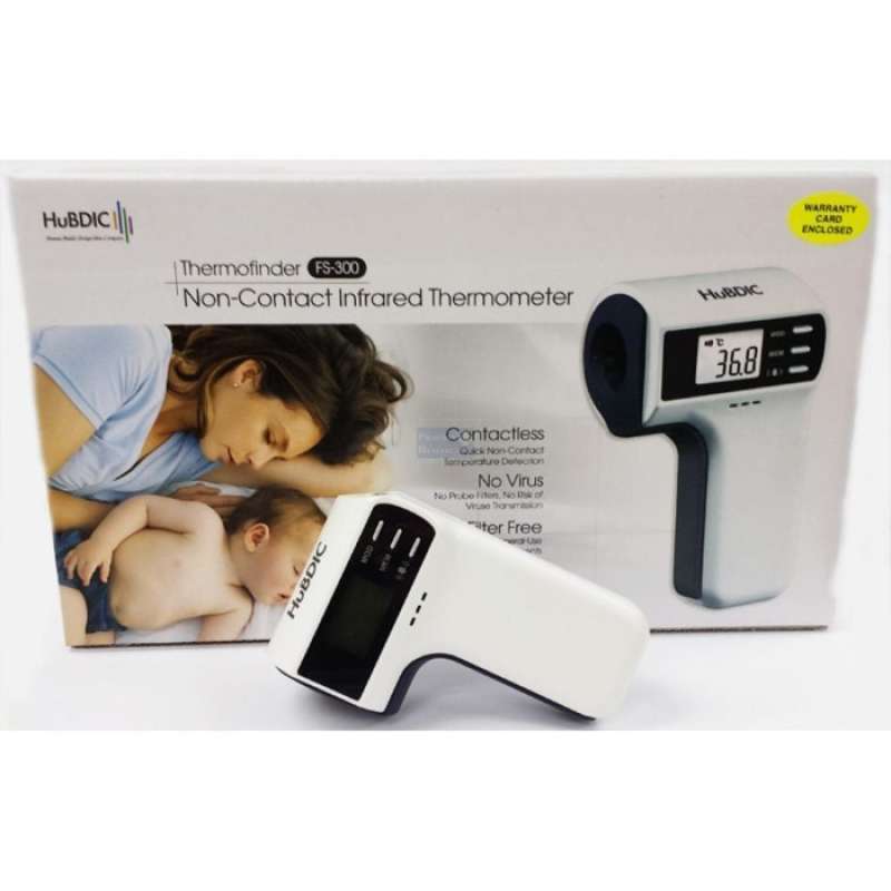 Promo Thermometer Infrared Non Contact Hubdic FS-300 Diskon 23% di ...