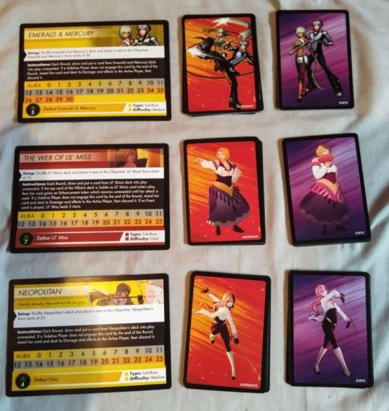 Promo RWBY Combat Sub-Boss Board Game Expansion Diskon 23% di Seller ...