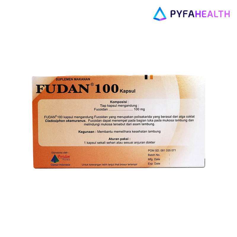 Jual fudan fucoidan 100mg bantu memelihara kesehatan lambung - 30 ...