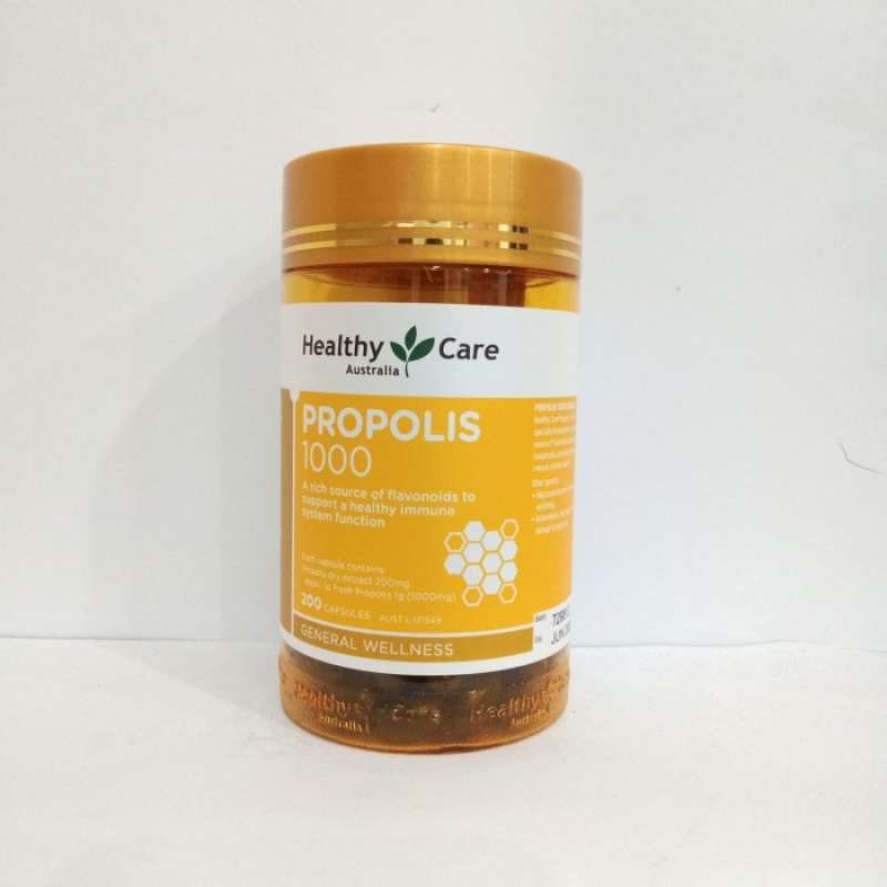 Jual healthy care propolis 1000 mg 200 soft capsules di Seller Zebaa ...