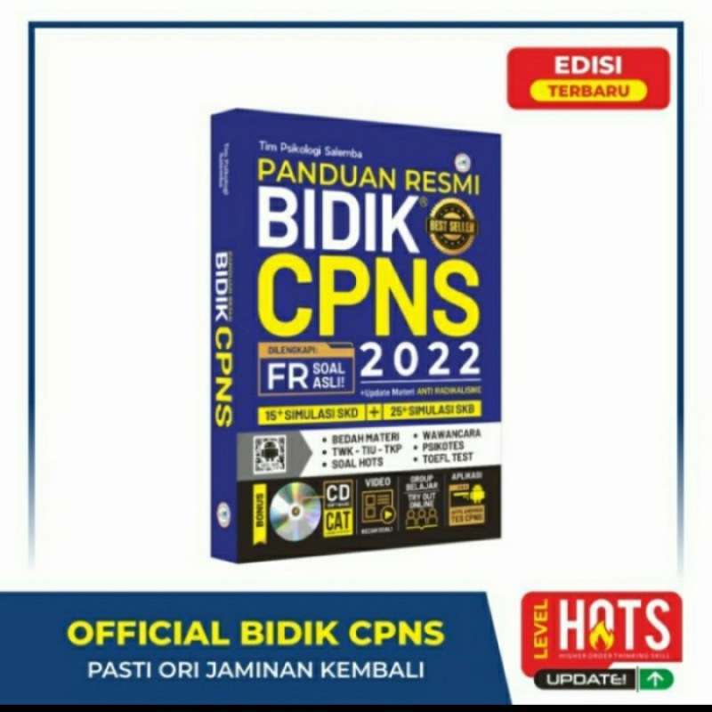 Promo BUKU PANDUAN RESMI BIDIK CPNS 2022/2023 DILENGKAPI MATERI RADIKALISME - Multicolor Diskon ...